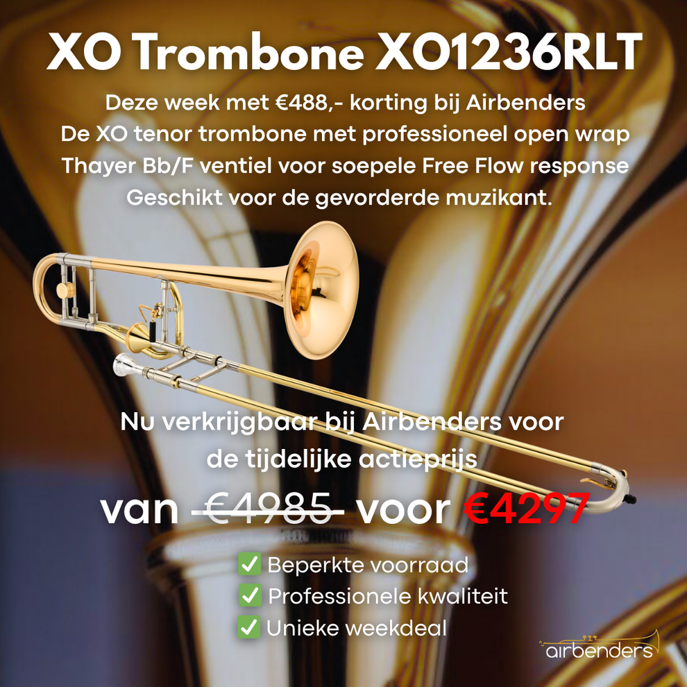 XO Brass trombone kopen | Blaasinstrumenten specialist
